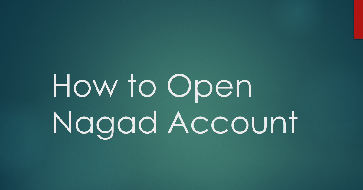 How to Open a Nagad Account? - Bracket Post